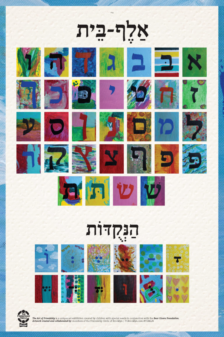 Aleph Beis Chart - Friendship Circle of Brooklyn